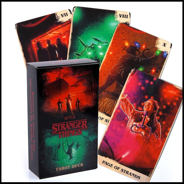 Stranger Things Tarot Board Game Adult Tarot Card Deck Divination ...