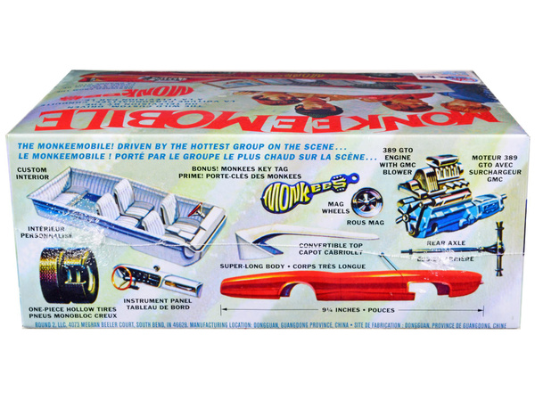 Skill 2 Model Kit Monkeemobile "The Monkees" (1966-1968) TV Series 1/25 ...