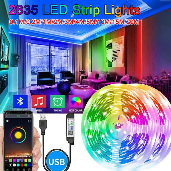 LED Strip Lights App Control Rgb Light Strips with Chasing Multicolor ...