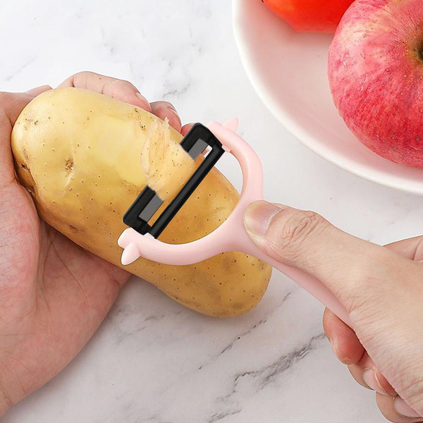 1PCS Fruit Vegetable Peeler Stainless Steel Portable Carrot Potato ...