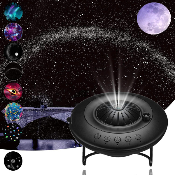 8 In 1 UFO Galaxy Planetarium Projector Kids Star Night Light Starry 8 In 1 UFO Galaxy Planetarium Projector Kids Star Night Light Starry