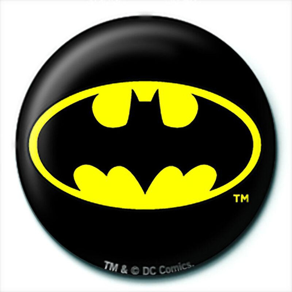 Batman Symbol Button | Wish