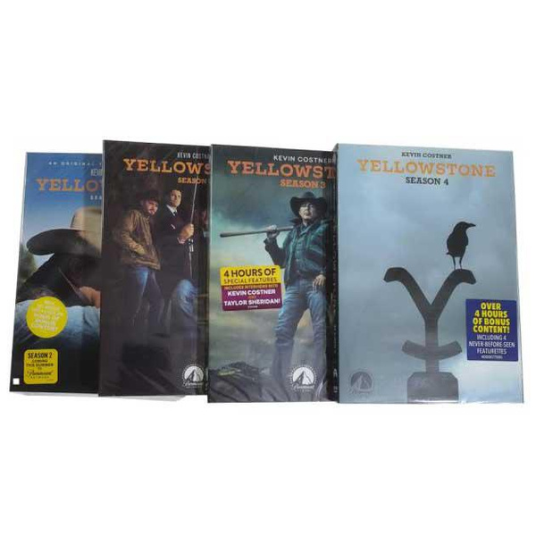 Yellowstone Season 1 2 3 4 1&2 3&4 (TV) (2018-2022) Movie Box Set ...
