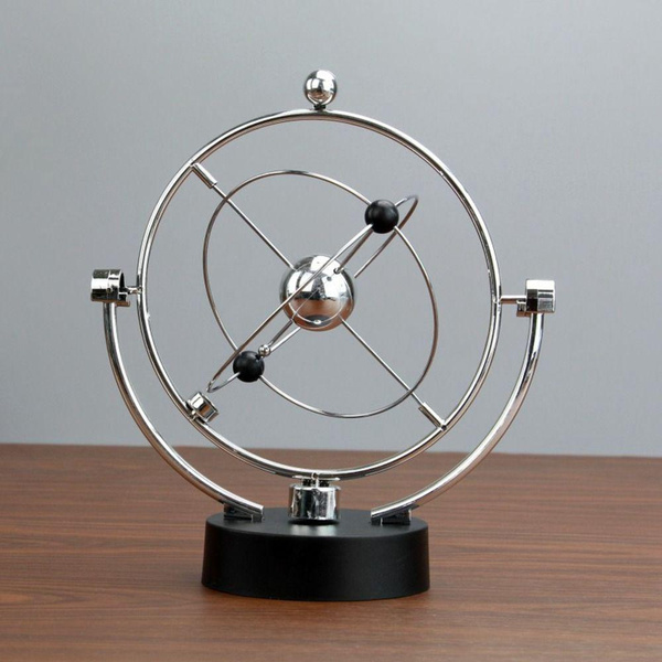 Easy to Use Classic Perpetual Motion Desk Toy Gift Earth Perpetual ...