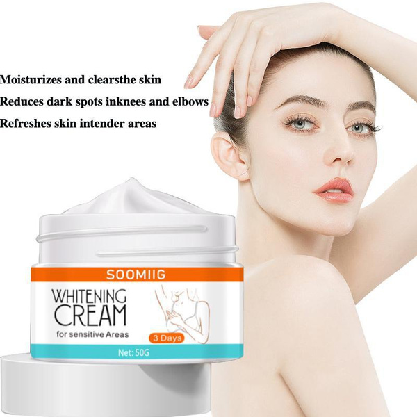 Body Whitening Cream Brightening Bleaching Cream Armpits Dark Skin Legs ...