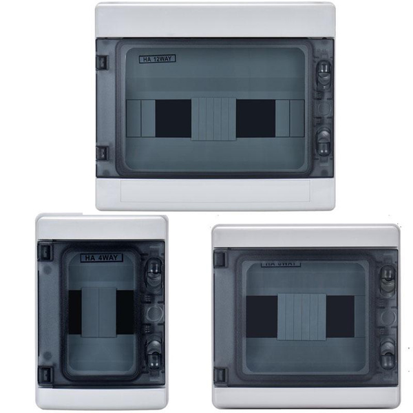 4/8/12/Ways Waterproof Solar System Box with Hole Waterproof Electrical ...