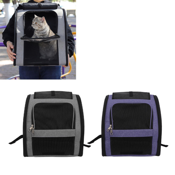 Cat Traveler Backpack,Portable Breathable Large Capacity Pet Travel ...