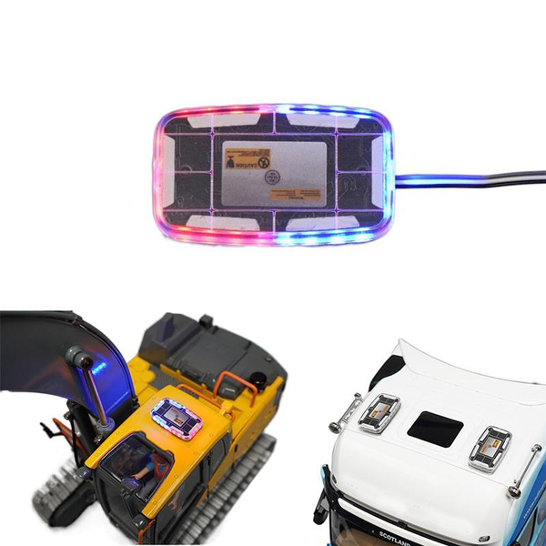 Micro Warning Light for 1/14 Tamiya RC Tractor Scania R620 R470 770S ...