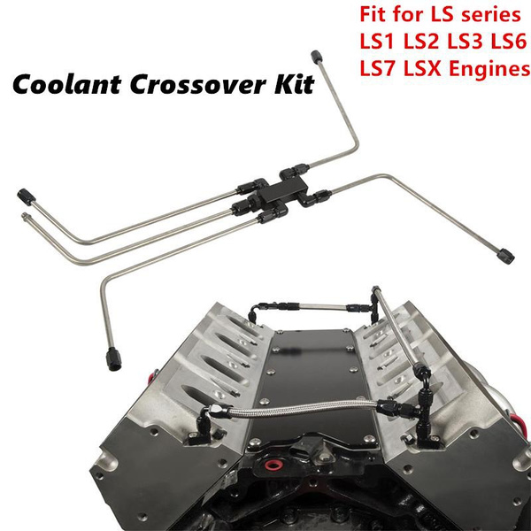 Complete Coolant Crossover Steam Vent Kit Stainless Steel Easy ...