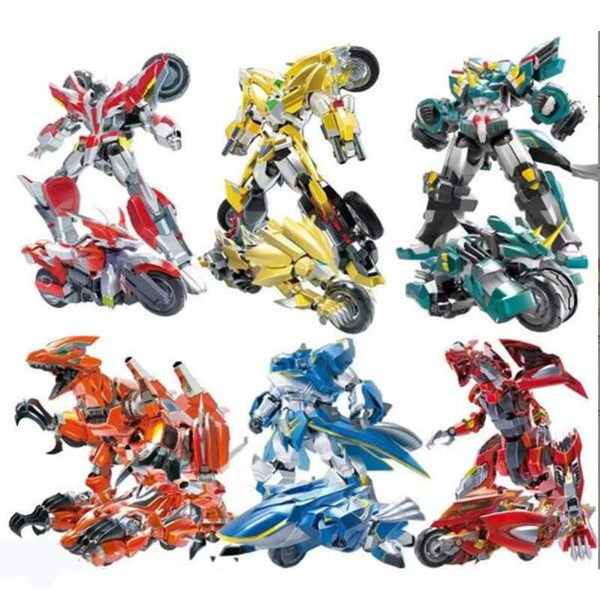 Anime Transformation Robot Deformed Motorcycle Lion Flying Eagle Robot ...