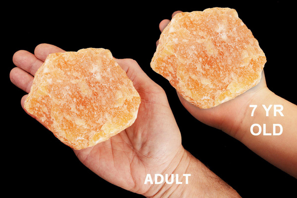 ORANGE CALCITE 4" to 5" 2 Lb Untreated Natural Large Rocks and Minerals Raw Sacral Chakra ...