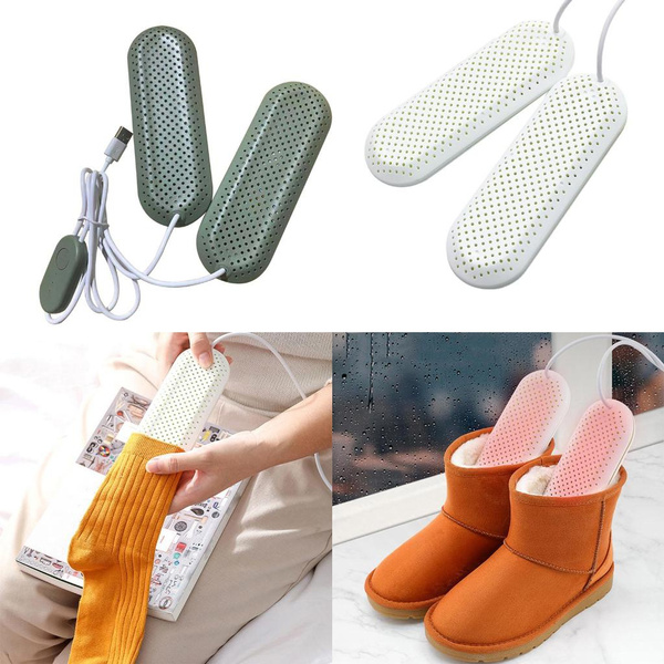 1 Pair Boot Dryer USB Shoe Dryer with 3 Timer Modes Fast Drying Foot ...