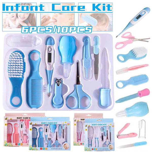 Newborn Health Care Kit Newborns Baby Thermometer Trimmer Scissors ...