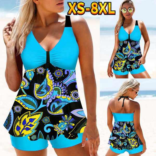 Women Tankinis Bikini Set Swimwear Swimsuit Bathing Swimwear Suit Ladies Bikini Set Summer ...