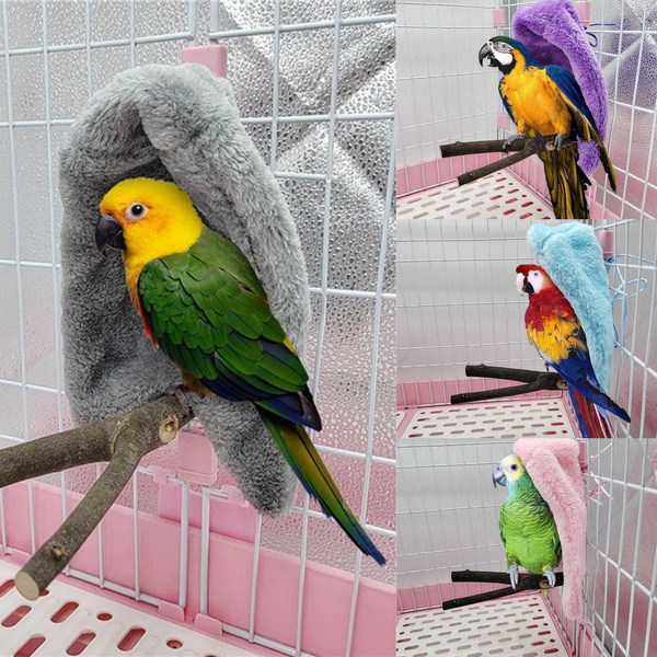 1Pc Cage Accessories Parrot Warm Nest Bird Tent Bird Hammock Wind ...