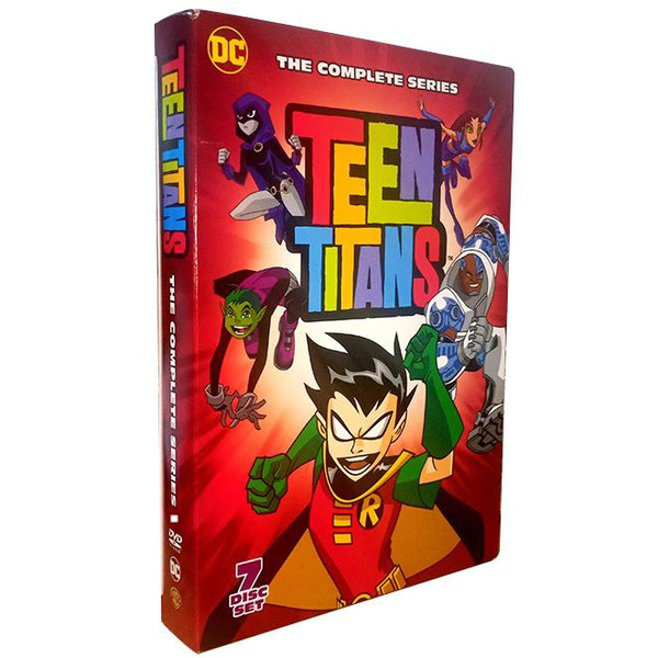 Teen Titans Complete Series Season 1-5 (TV) (2003-2006) 7-Disc Movie ...