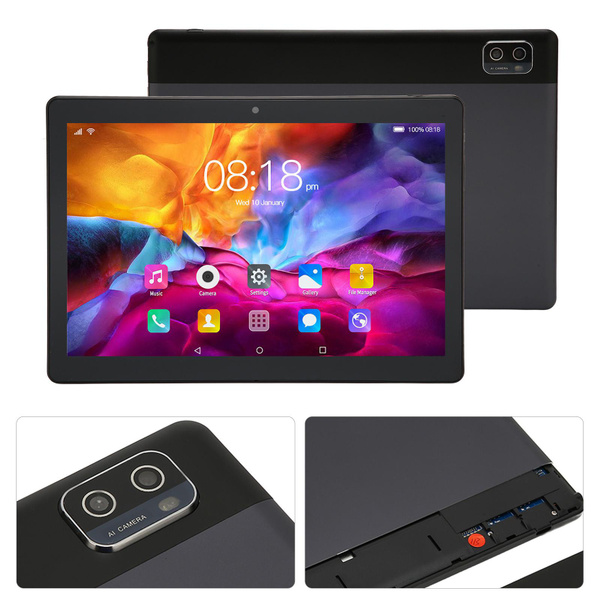 NEWEST 10.1in Tablet For 12 5G WiFi 6GB 128GB Front 200W Rear 500W ...