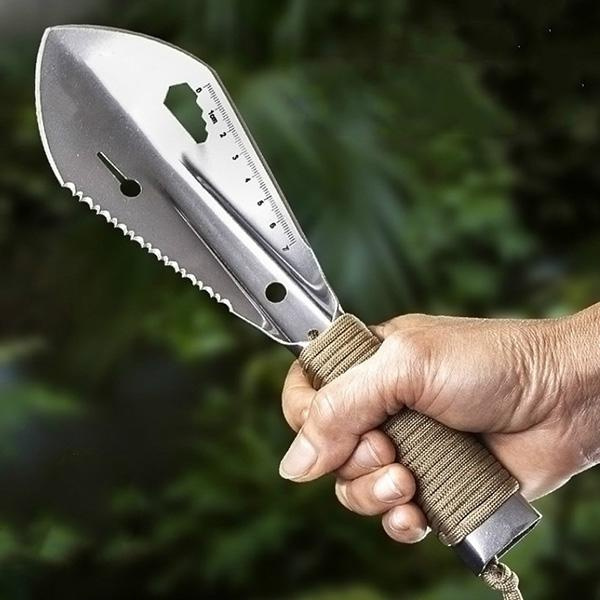 Multifunctional Outdoor Shovel Portable Small Hand Shovel Small Army ...