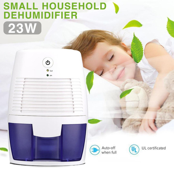 Electric Dehumidifiers for Home Bedroom Portable Compact Mini Quiet ...