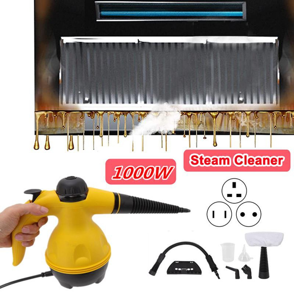 Handheld Steam Cleaner Yellow Black High Temperature Portable Electric ...