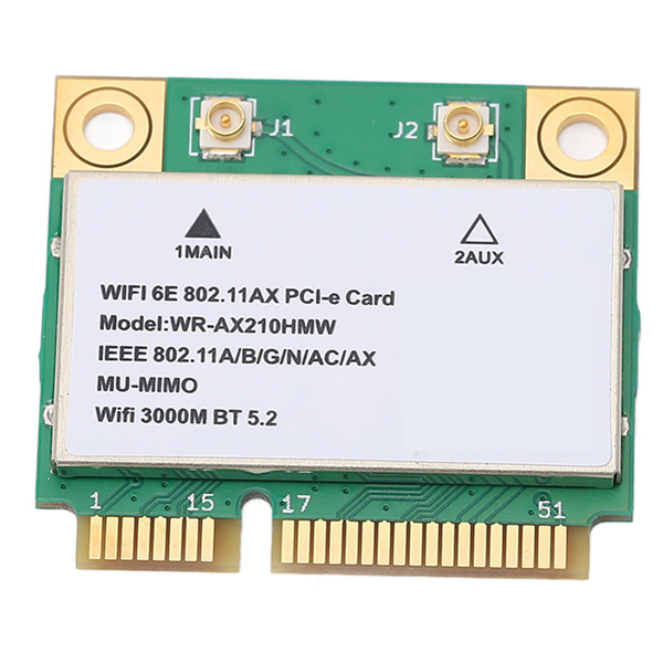 WiFi 6E Wireless Card, Wireless Net Card 5374M WiFi 6E 5G Triple Band ...