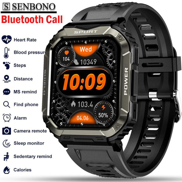 SENBONO Smart Watch Bluetooth Call (Answer/Make Call) IP68 Waterproof ... SENBONO Smart Watch Bluetooth Call (Answer/Make Call) IP68 Waterproof ...