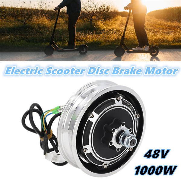 10inch 48V 1000W Electric Scooter Disc Brake Motor Aluminum Alloy ...