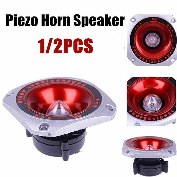 1/2PCS Piezo Horn Speaker Tweeter Piezoelectric Head Driver Loudspeaker ...