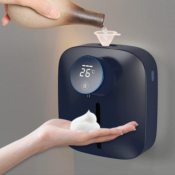 Wall Mount Automatic Foam Soap Dispensers LED Temperature Display ...
