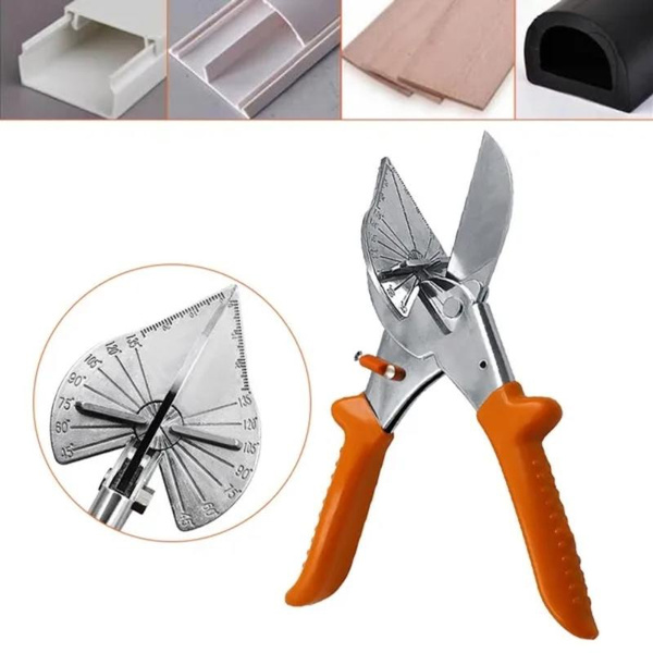 Multi Angle Mitre Siding Wire Duct Cutter Plastic Pipe Hose Scissor ...