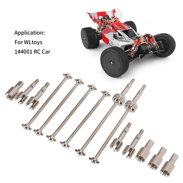 RC CVD Drive Shaft Kit Upgrade Part Metal With Joint Cup Dog Bone For ... RC CVD Drive Shaft Kit Upgrade Part Metal With Joint Cup Dog Bone For ...