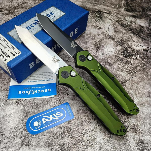 2023 New Benchmade Auto Open Folding Knife (Push Button Open with ... 2023 New Benchmade Auto Open Folding Knife (Push Button Open with ...