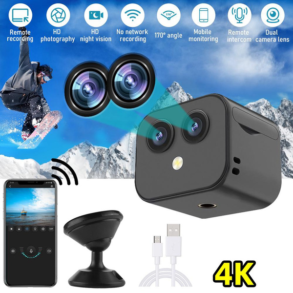 HD 4K Wireless Secret WIFI Video Camera Night Vision Motion Detection ...