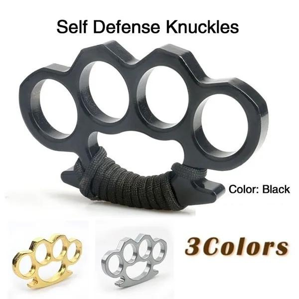 Brass Knuckles Tactical Survival Multi-Functional Self Defense EDC ...