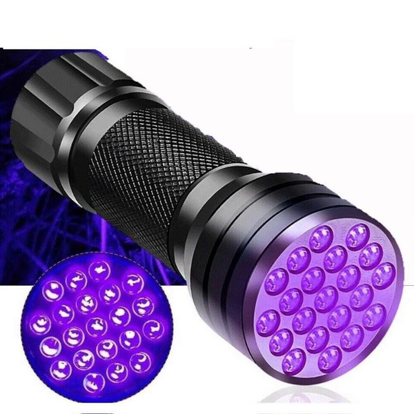 1PC LED UV Flashlight Ultraviolet Torch Zoomable Mini 395nm UV Light | Wish