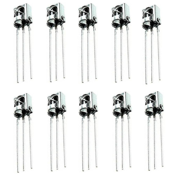 10pcs Universal High-sensitivity IR Infrared Diodes TL1838 VS1838B 1838 ... 10pcs Universal High-sensitivity IR Infrared Diodes TL1838 VS1838B 1838 ...