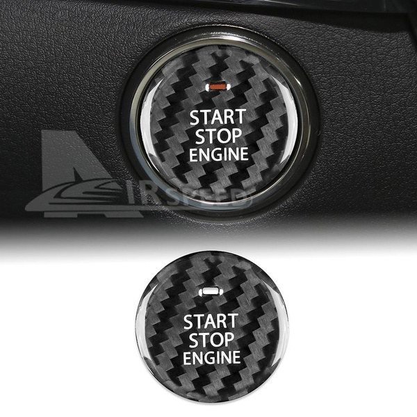 Start Stop Engine Cover For Mazda 3 Axela 2020-2022 Car Real Carbon ...