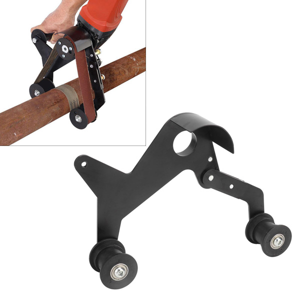 Mini Belt Sander DIY Sanding Machine Stainless Steel Tube Pipe Polisher ...