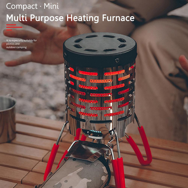 Heater Stove Delicate Texture Portable Gas Warmer Stove Stainless Steel ...