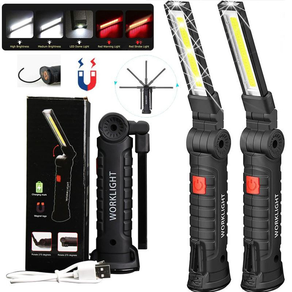 1pc/2pcs Flashlights Work Light,Gifts for Men Him Dad, Rechargeable ...