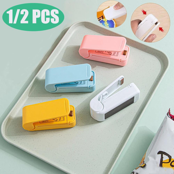 1/2Pcs Mini Heat Bag Sealing Machine Package Sealer Bags Thermal ...