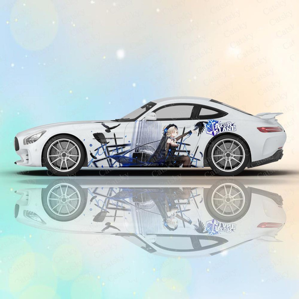 Azur Lane 1 Anime Girl Car Body Stickers Anime Itasha Vinyl Car Side ...