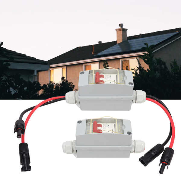 Circuit Breaker, MCB 2P DC 500V 32A 1 String Input Output DC Disconnect ...