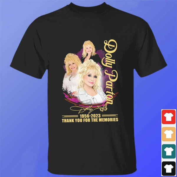 Dolly Parton 1956-2023 thank you for the memories signature shirt | Wish