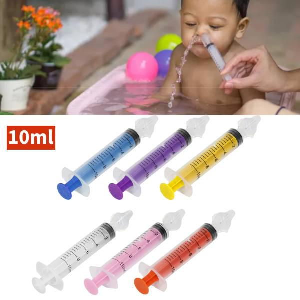 Nasal Irrigator Needle Tube Baby Rhinitis Cavity Reusable Silicone ...