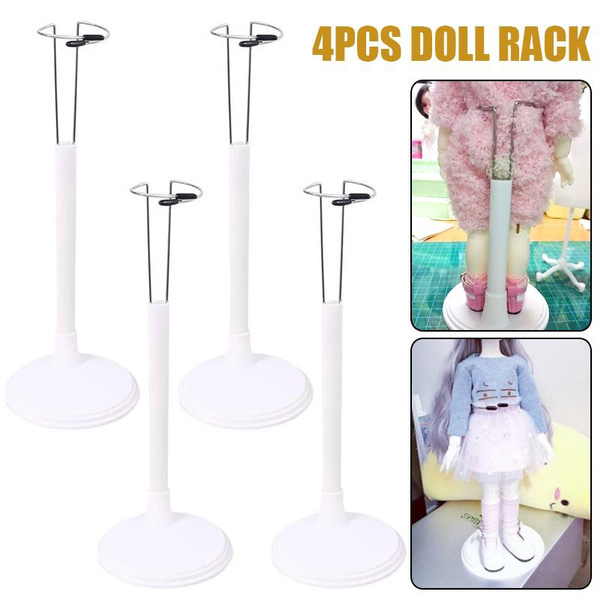4Pcs Doll Stand Display Holder Figure Display Rack Doll Bracket Action ...