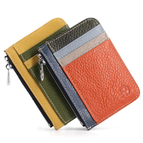 Fashion Genuine leather Women Small Coin Moneybag Pocket Purses Mini ...