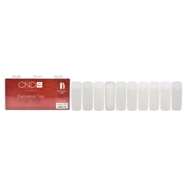 Formation Nail Tips - Natural by CND for Women - 360 Pc Acrylic Nails ...