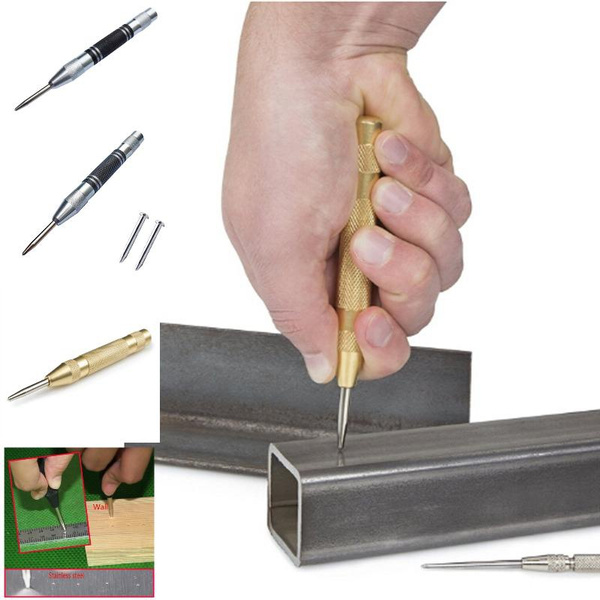 Automatic Center Pin Punch Strike Spring Loaded Marking Starting Holes ...