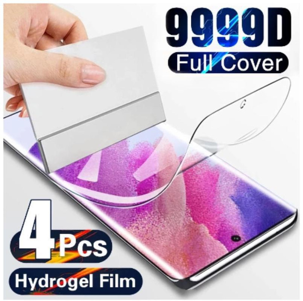 4Pcs HD Hydrogel Film Screen Protector For Samsung Galaxy S22 Plus S22 Ultra S22 S21 Plus S21 ...